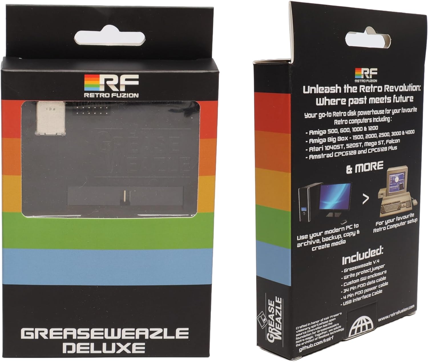 GreaseWeazle Deluxe Kit – RETRO FUZION